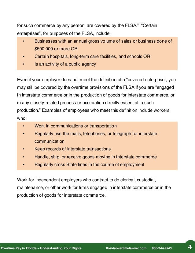Overtime Pay in Florida: Understanding Your Rights Overtime Pay in Florida: Understanding Your Rights