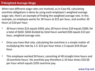 Overtime Pay Rules: Avoid Making Costly Wrong Assumptions | PPT