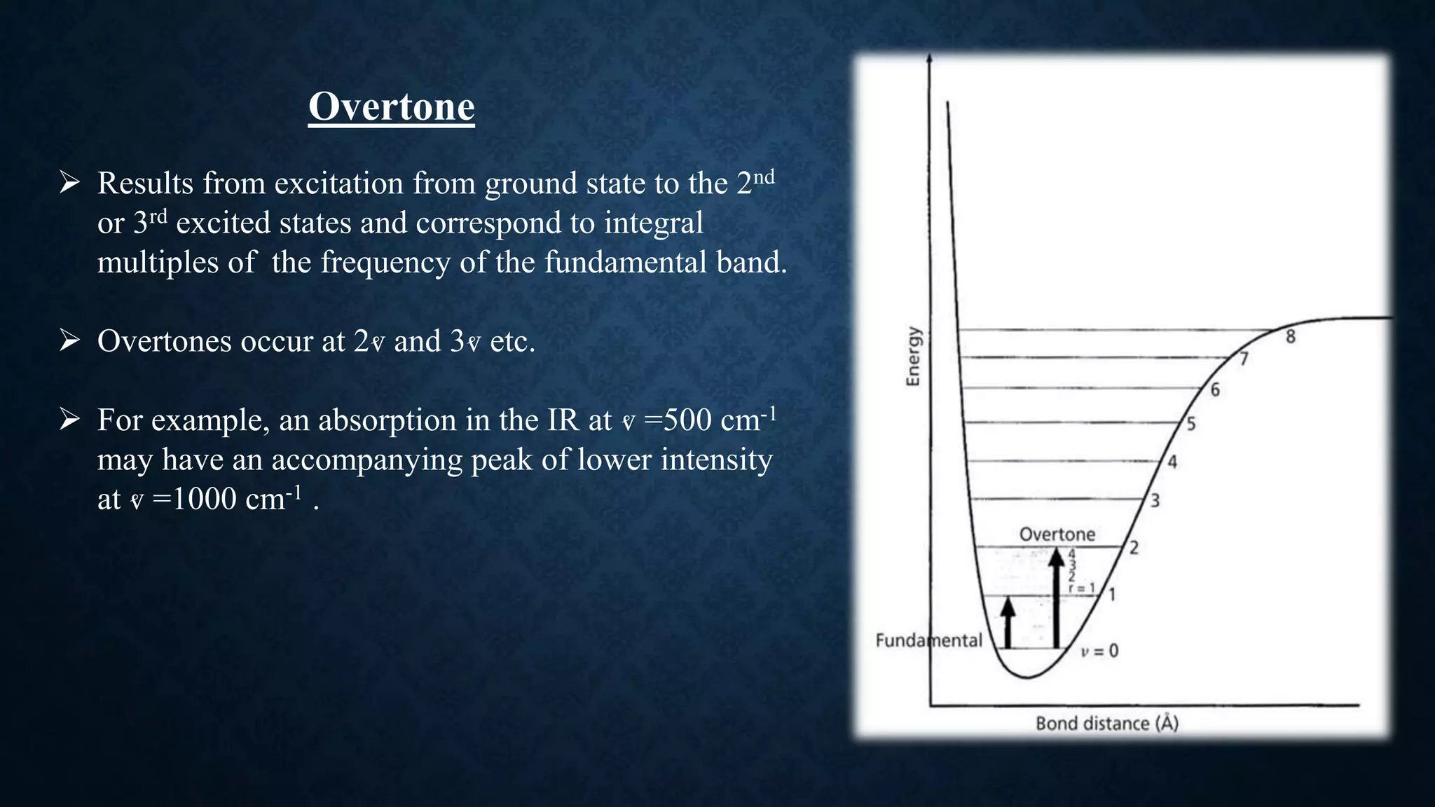 Overtone & fermi resonance in IR | PPTX