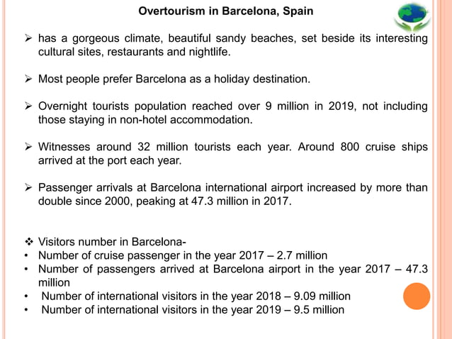 Overtourism | PPTX | Cruises | Travel Type
