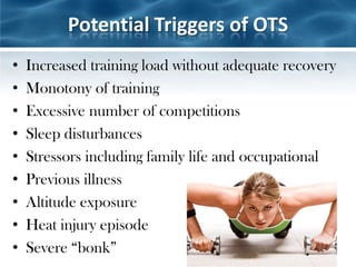 Overtraning in athletes | PPTX
