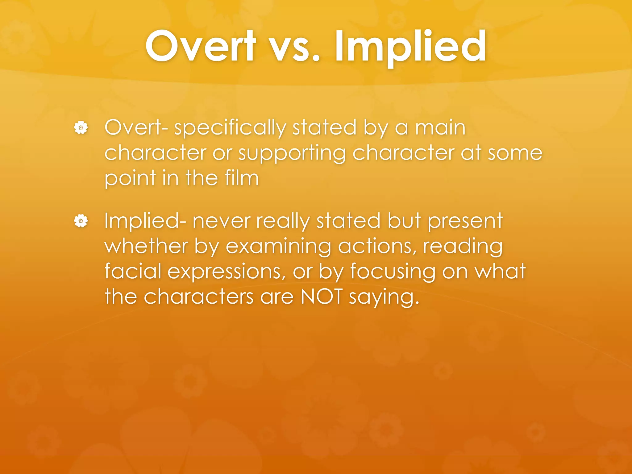 Overt vs. implied messages | PPTX