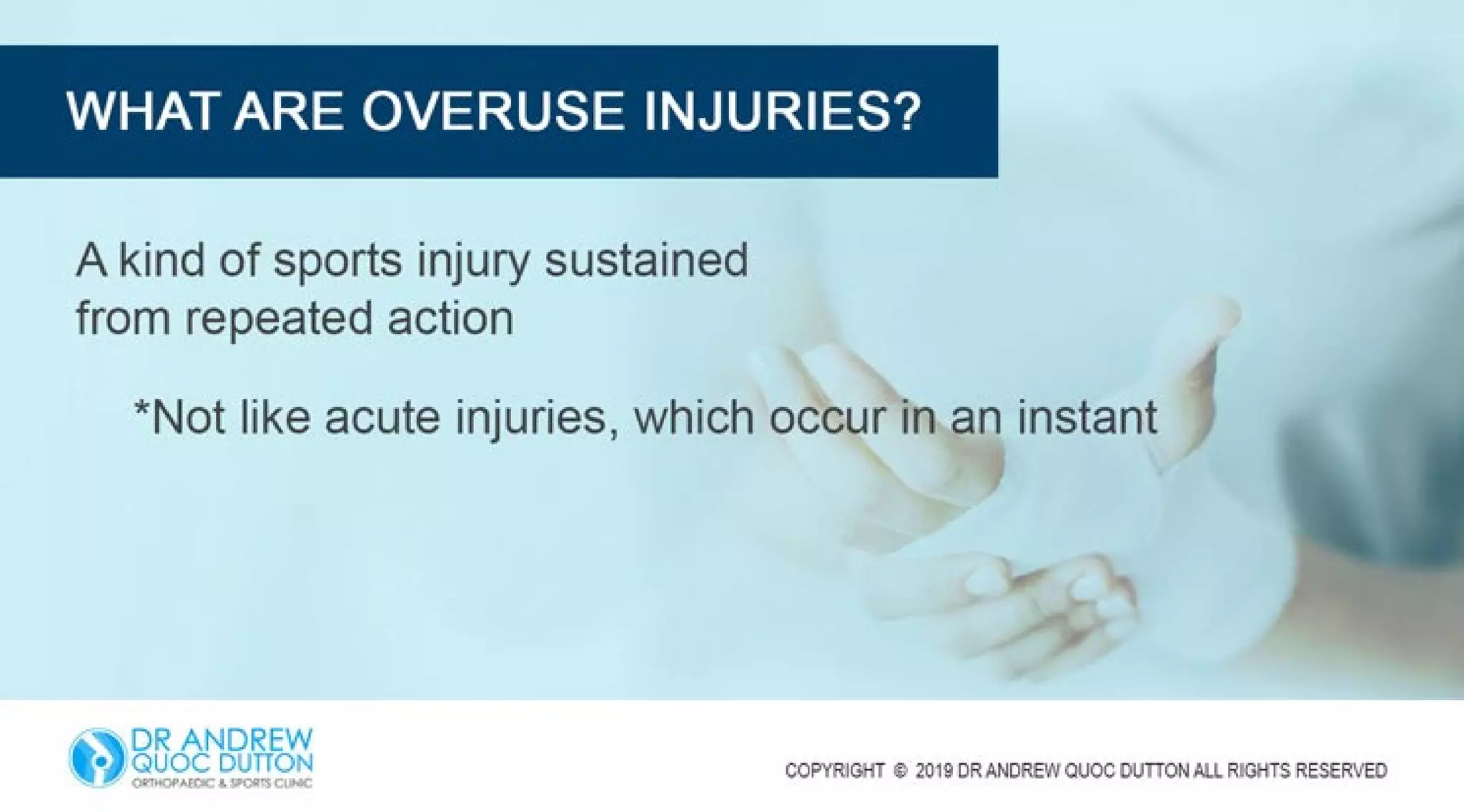 What Are Overuse Injuries? | PDF