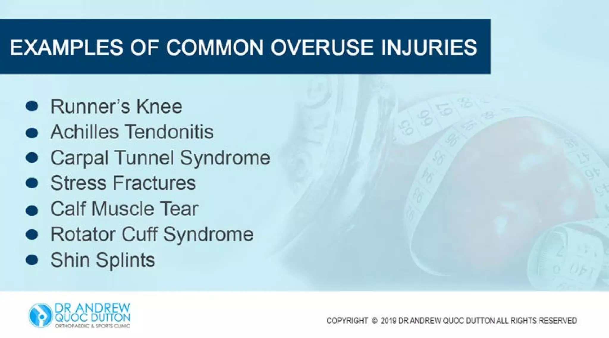 What Are Overuse Injuries? | PDF