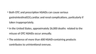 Overuse and Misperceptions of NSAIDs (Final) - Copy.pptx