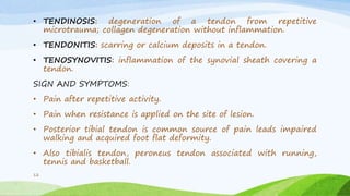 Overuse syndrome and nonoperative management | PPTX