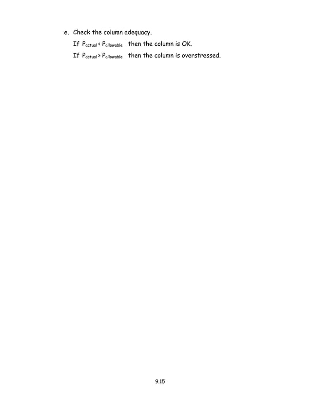 Overvew column analysis | PDF