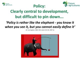 Overview - Political economy of agricultural policy processes in Africa ...