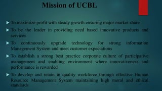 Overview of UCB | PPT