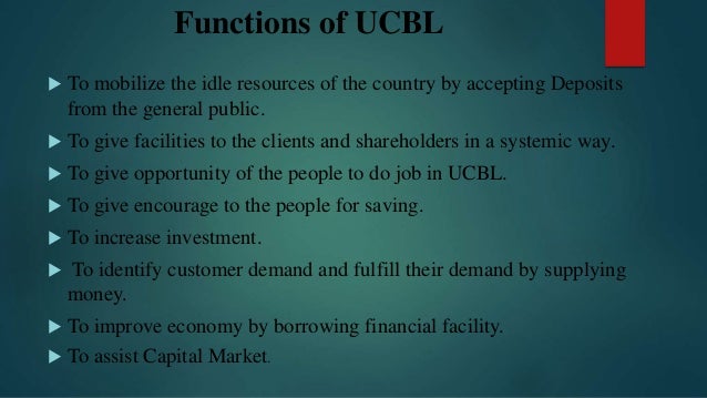 Overview of UCB