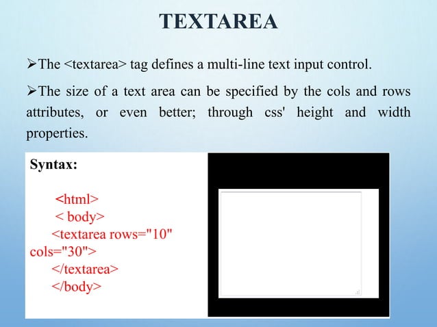 An Overview Of Html Css And Java Script Ppt 