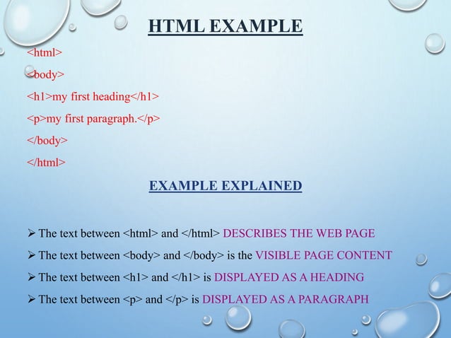An Overview Of Html Css And Java Script Ppt