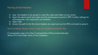 EmaiL Parser | PPTX