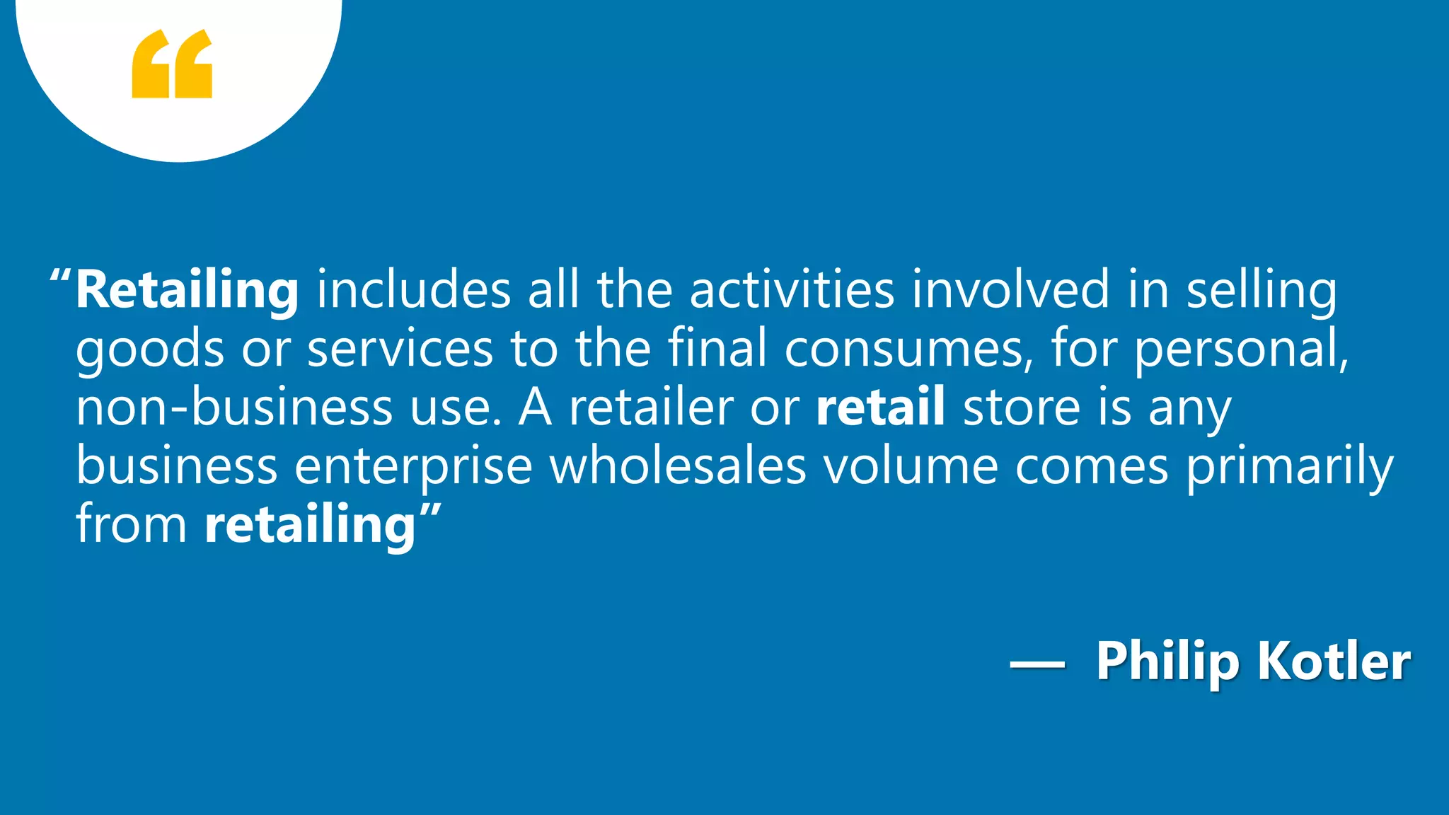 Overview Retail Layout | PPTX
