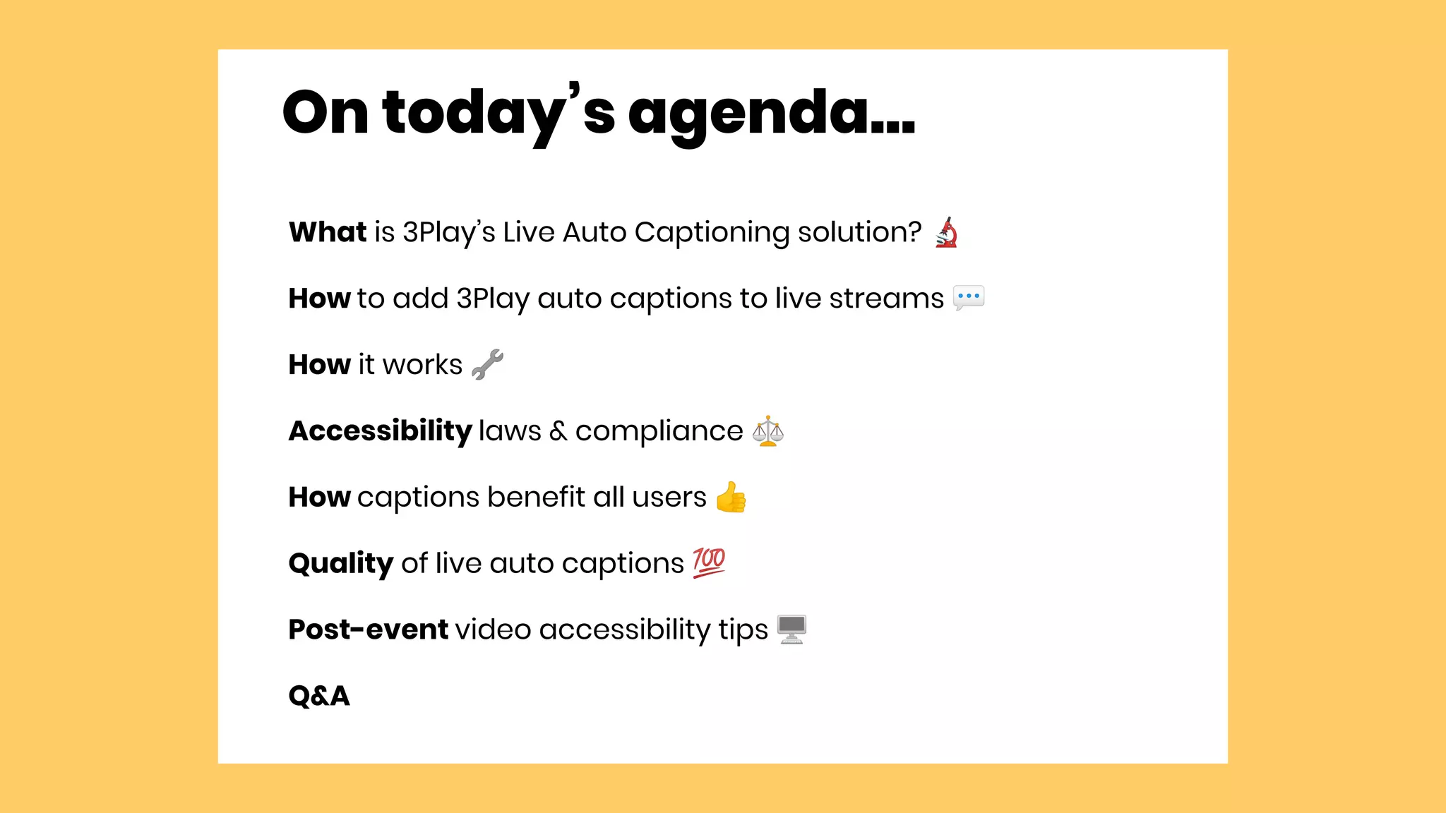 Live Automatic Captioning Workshop | PPT
