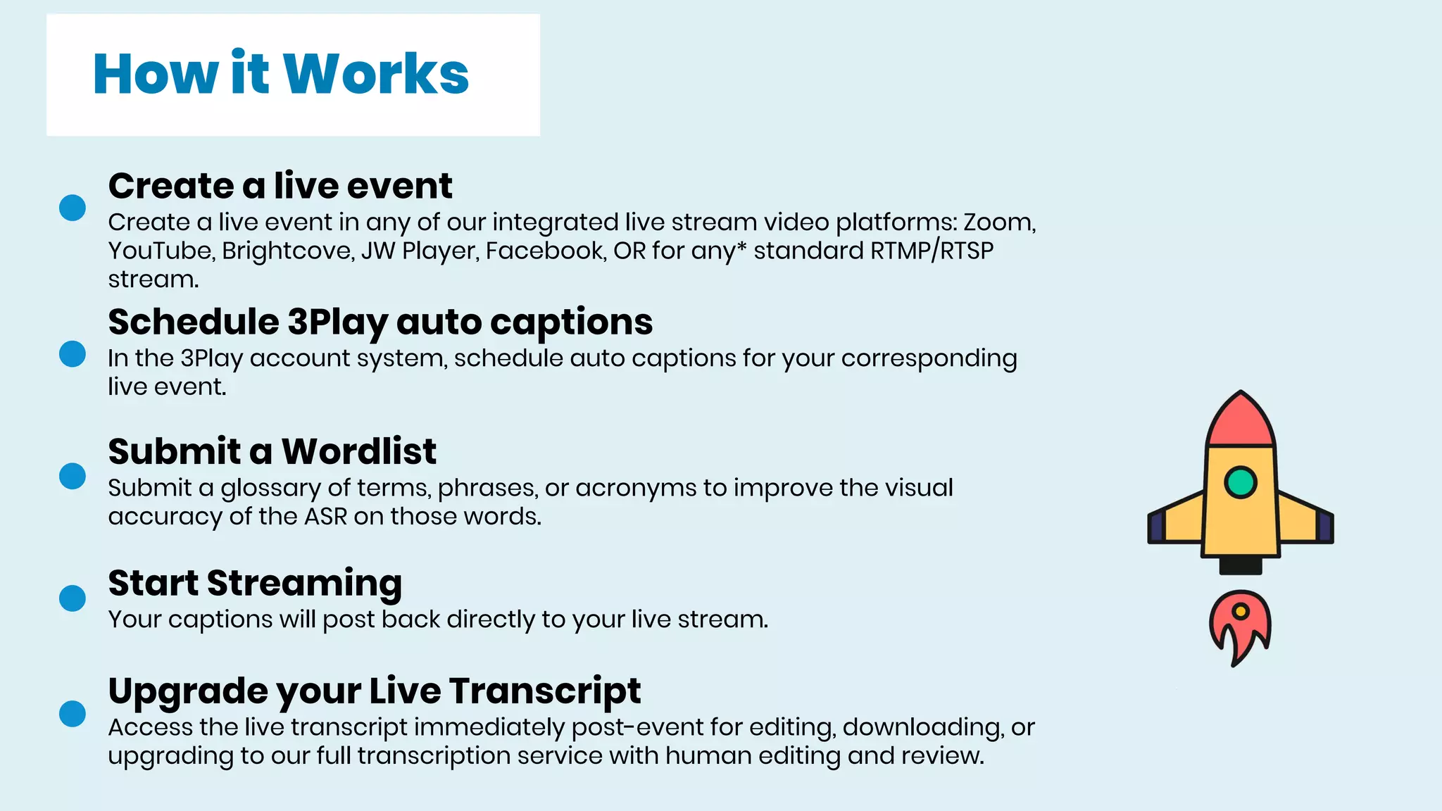 Live Automatic Captioning Workshop | PPT