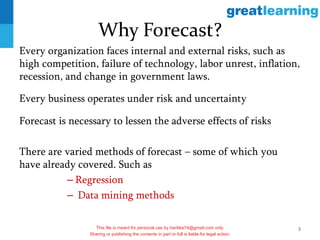 TIMES SERIES FORECASTING ON HISTORICAL DATA IN R | PDF