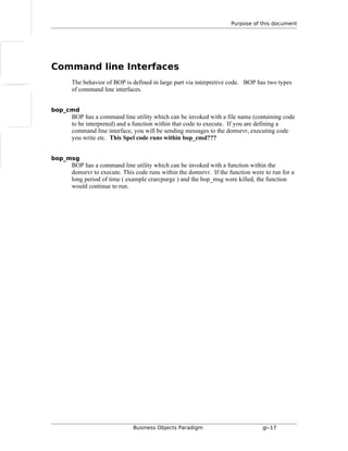 Broadcom CA SDM overview - Introduction to BOP | PDF