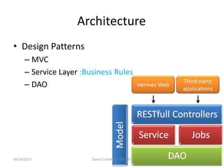 Hermes-message-Overview architecture-structure | PPTX | Programming Languages | Computing