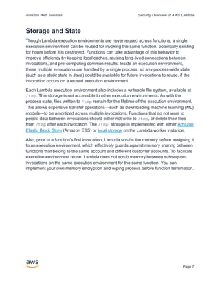 Overview aws-lambda-security | PDF