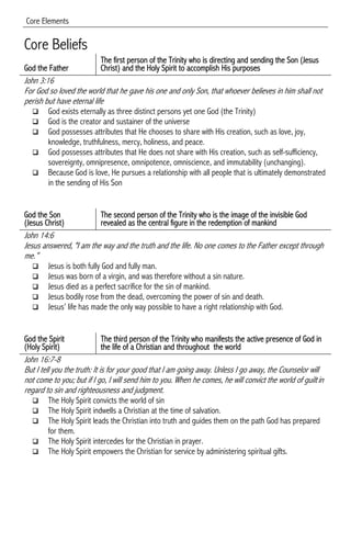 Overview core elements | PDF