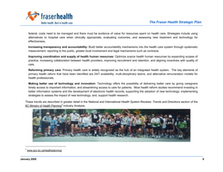 Overview Fraser Health | PDF
