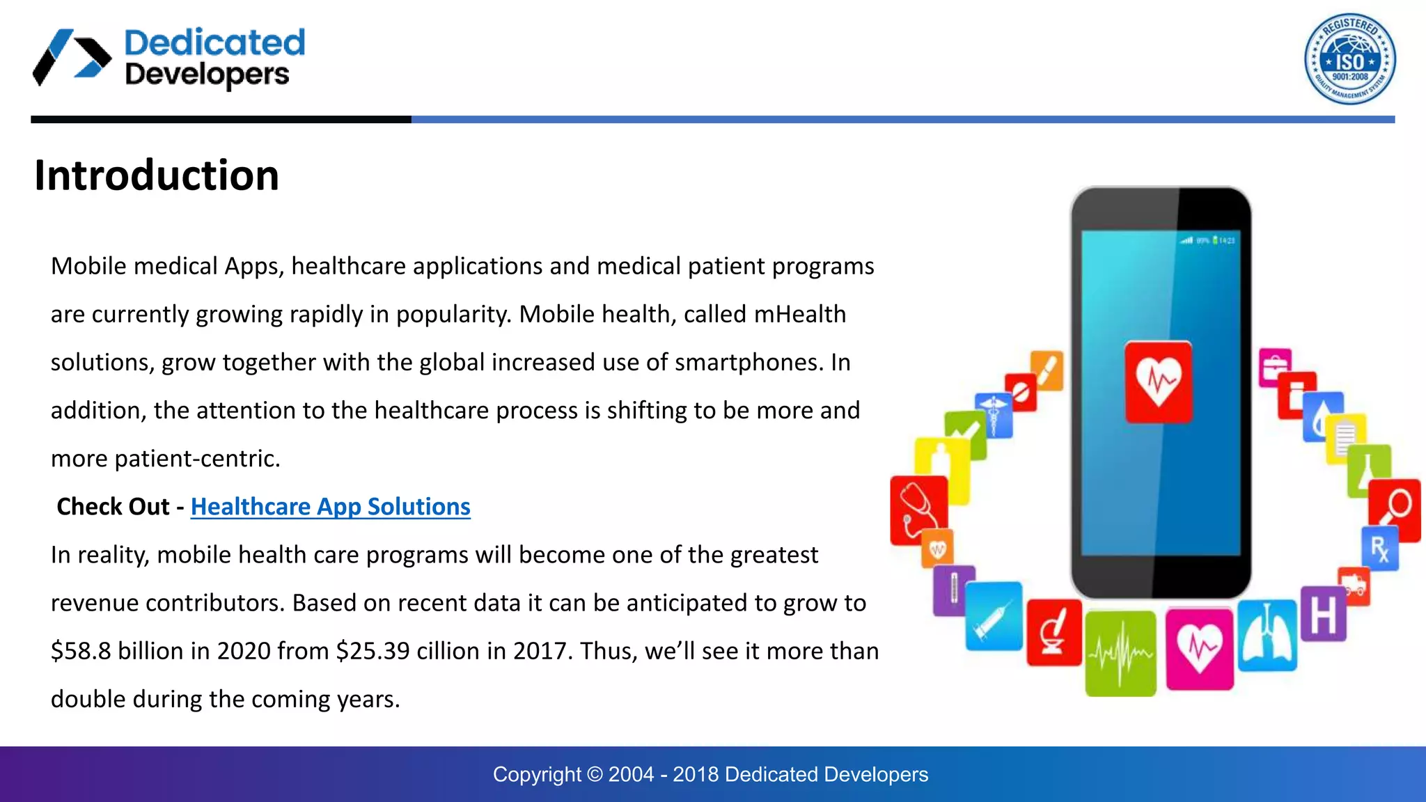 Overview on healthcare applications | PPTX