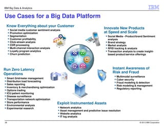 Overview - IBM Big Data Platform | PDF