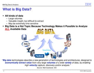 Overview - IBM Big Data Platform | PDF