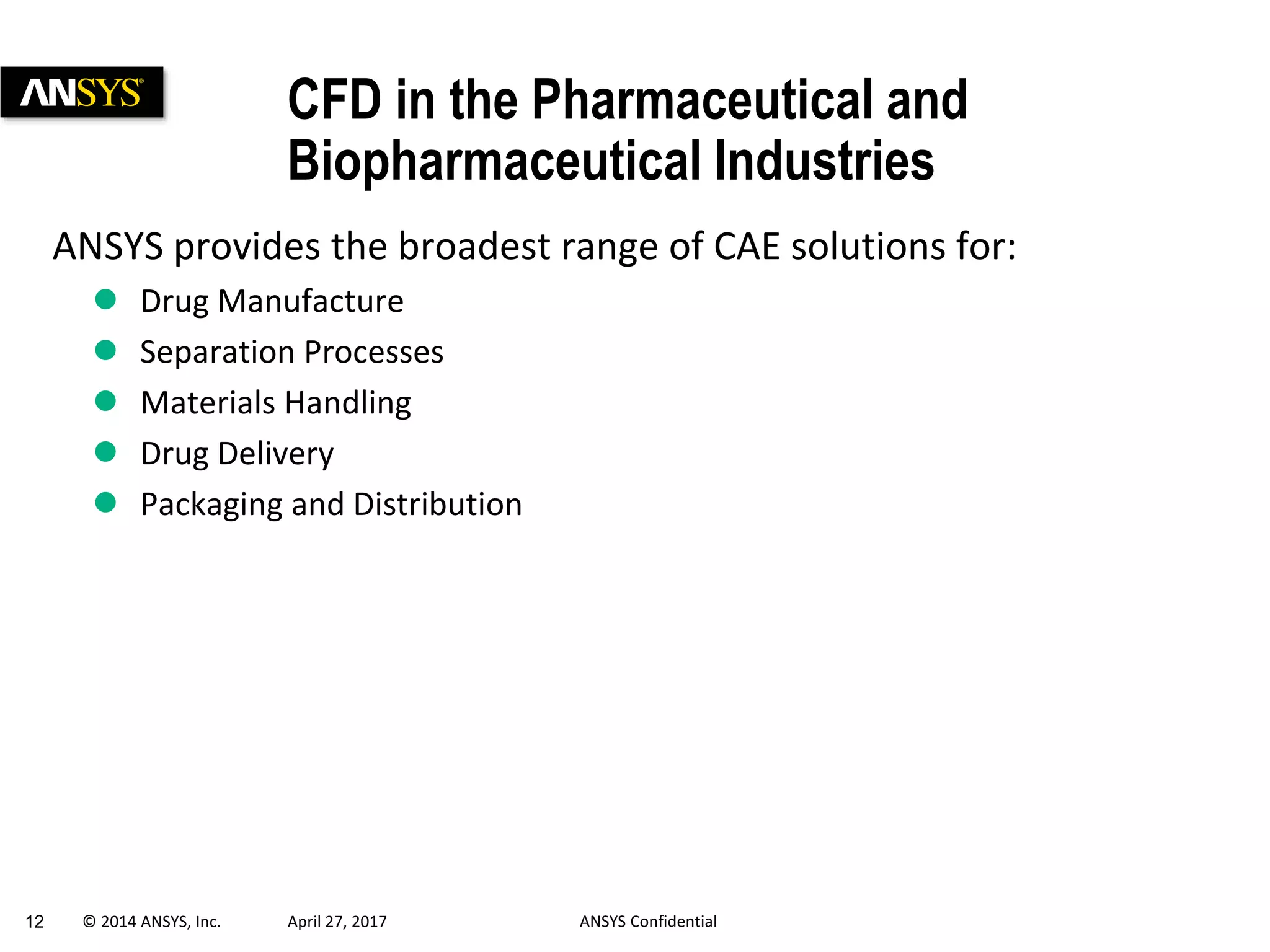 Power of CFD simulation in pharmaceutical mixing applications | PPT