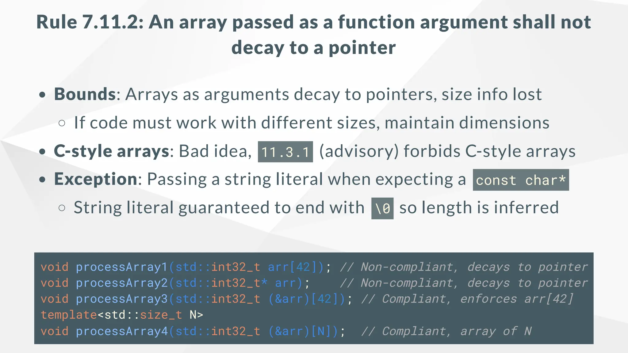 [Koln C++] Safer C++: 25 MISRA Rules Explored | PDF