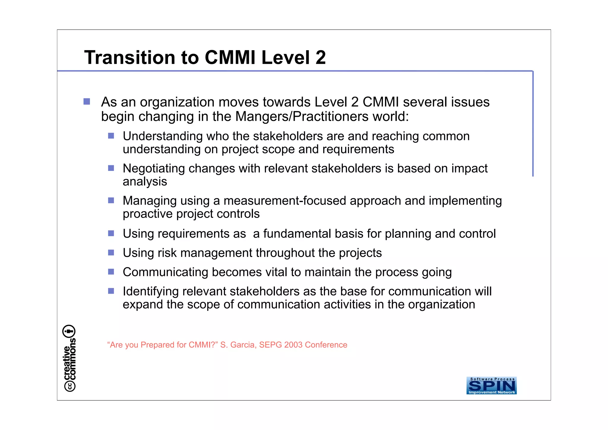 Overview of CMMI and Software Process Improvement | PDF | Computer Software and Applications ...