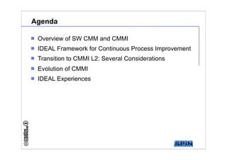 Overview of CMMI and Software Process Improvement | PDF | Computer Software and Applications ...