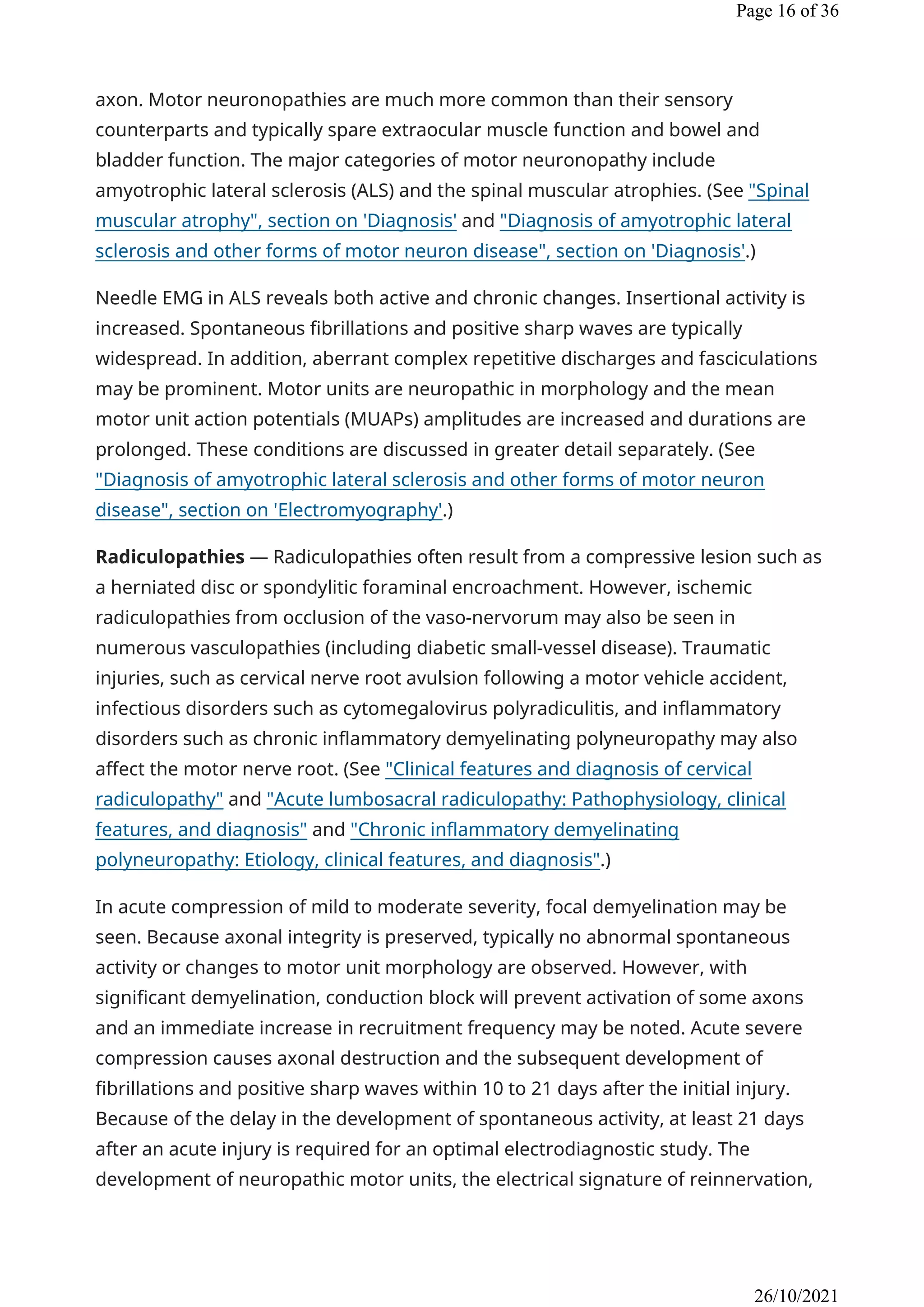 Overview of-electromyography | PDF