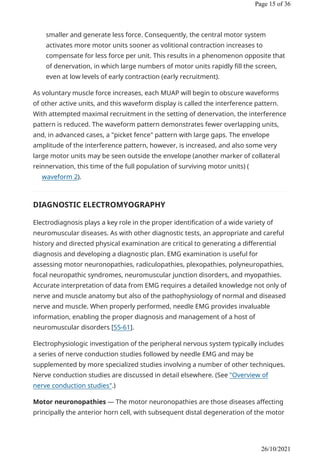 Overview of-electromyography | PDF