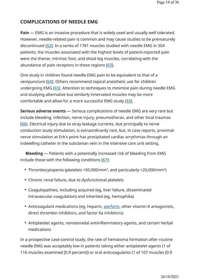 Overview of-electromyography | PDF