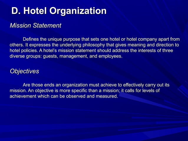 Overview of-hospitality-industry | PPT