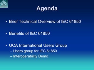 Overview Of I E C61850 Presentation..... W S M | PDF