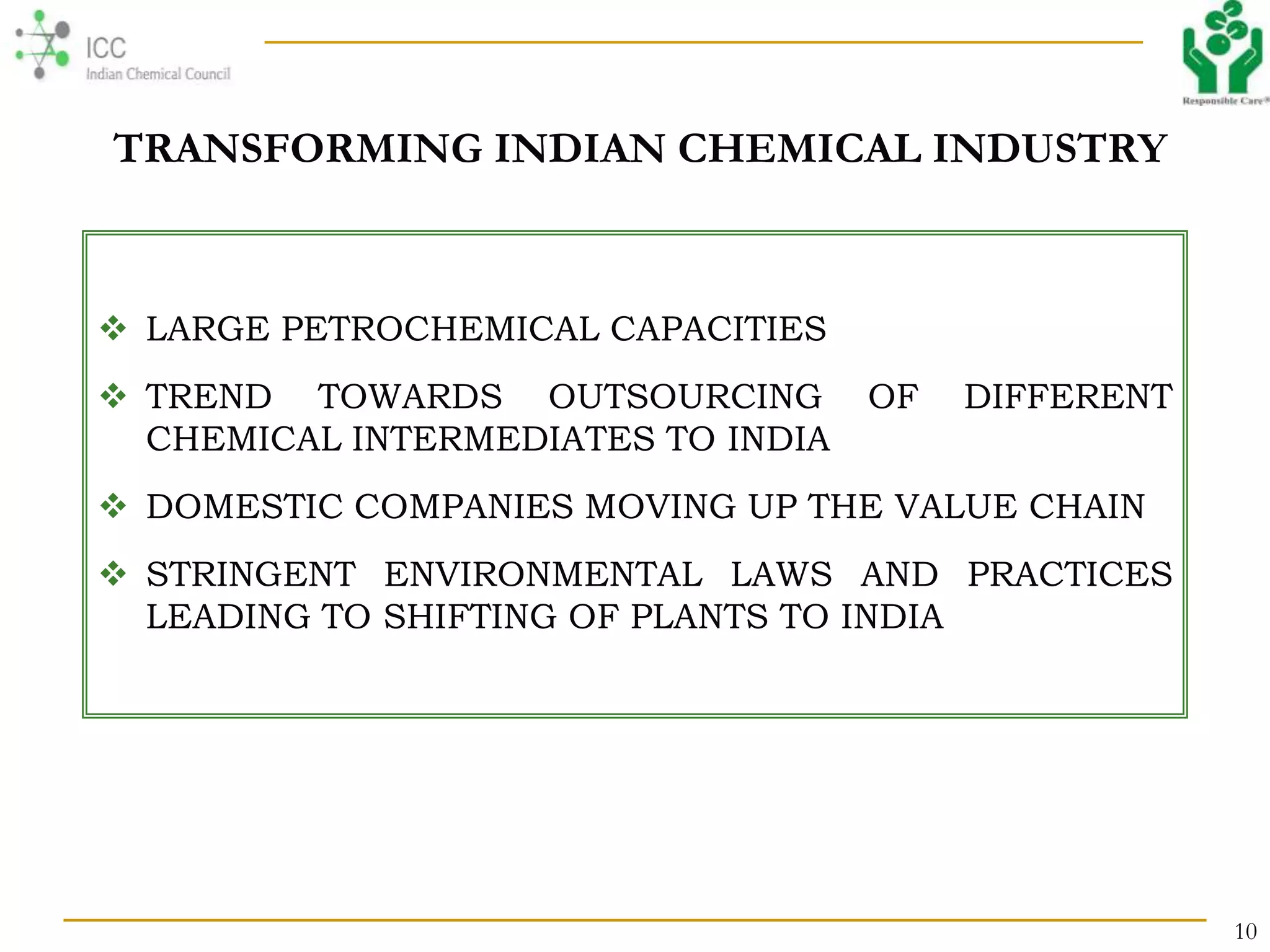 OVERVIEW OF INDIAN CHEMICAL INDUSTRY | PPTX