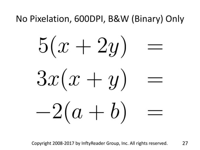 Overview of InftyReader, ChattyInfty, and InftyEditor | PPT
