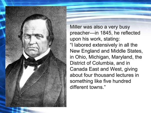 Overview of Millerism | PPT