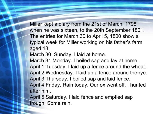 Overview of Millerism | PPT