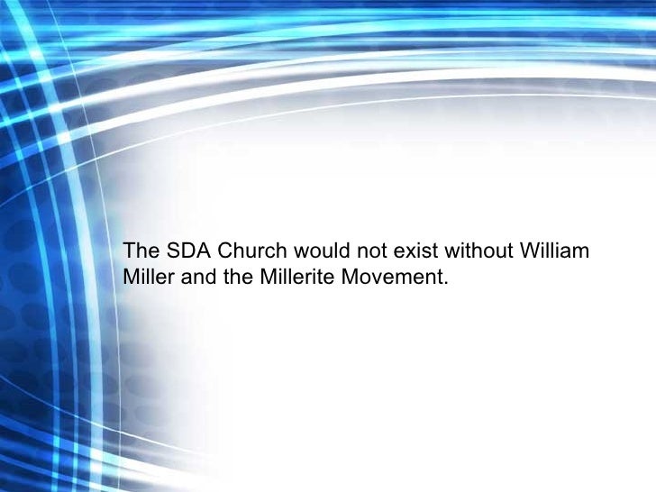 Overview of Millerism