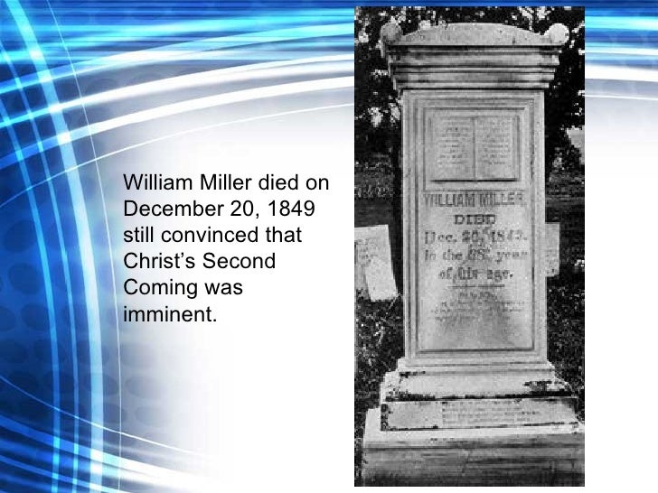 Overview of Millerism