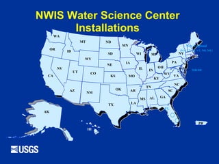 Overview of National Water Information System (NWIS) (Trapanese) | PPT