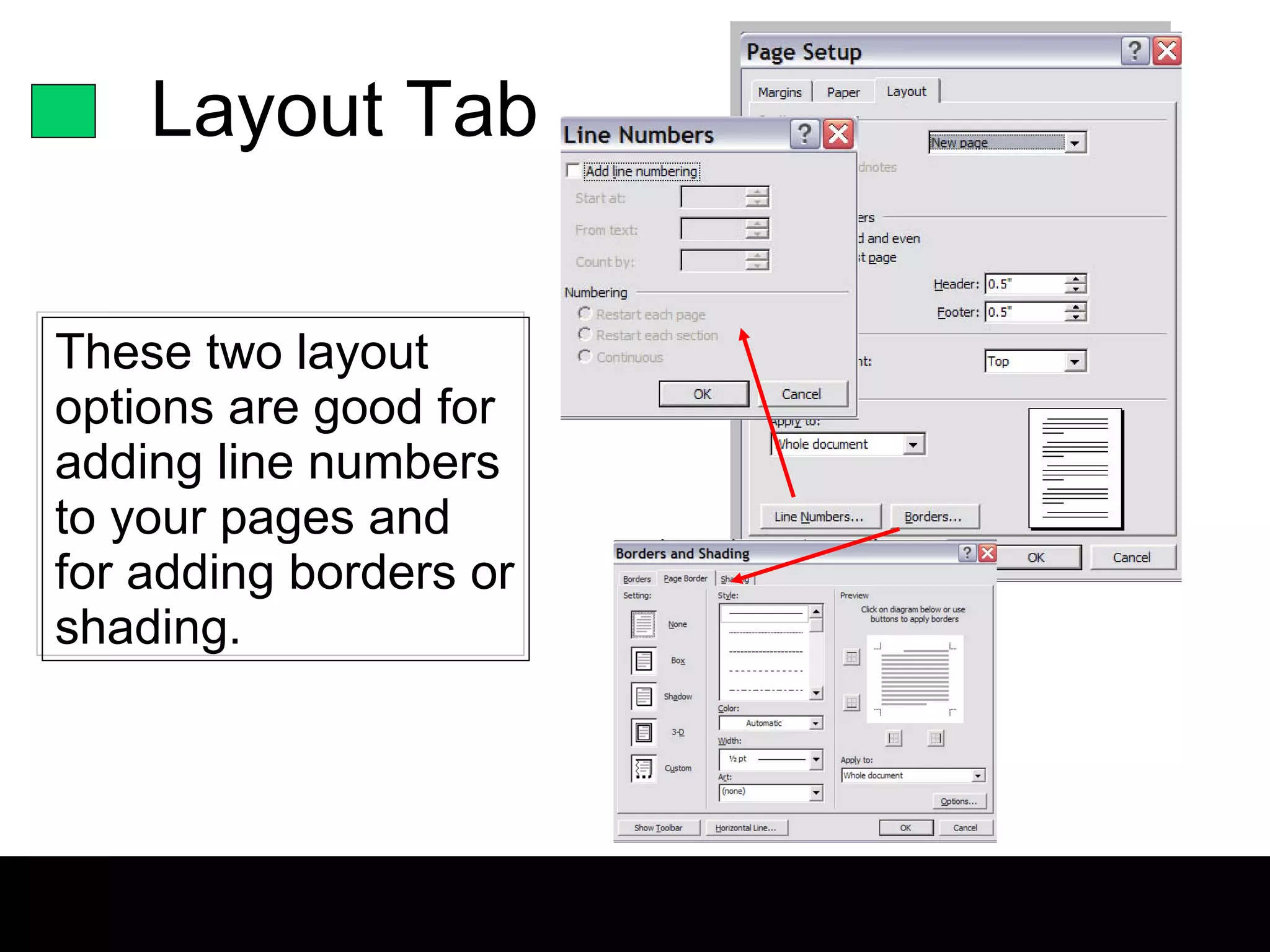 Overview Of Page Setup | PPT