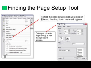 Overview Of Page Setup | PPT