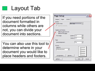 Overview Of Page Setup | PPT