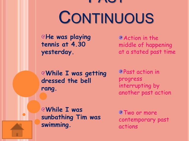 Overview of past-tenses