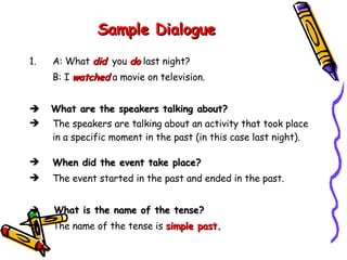 Overview Of Simple Verb Tenses | PPT